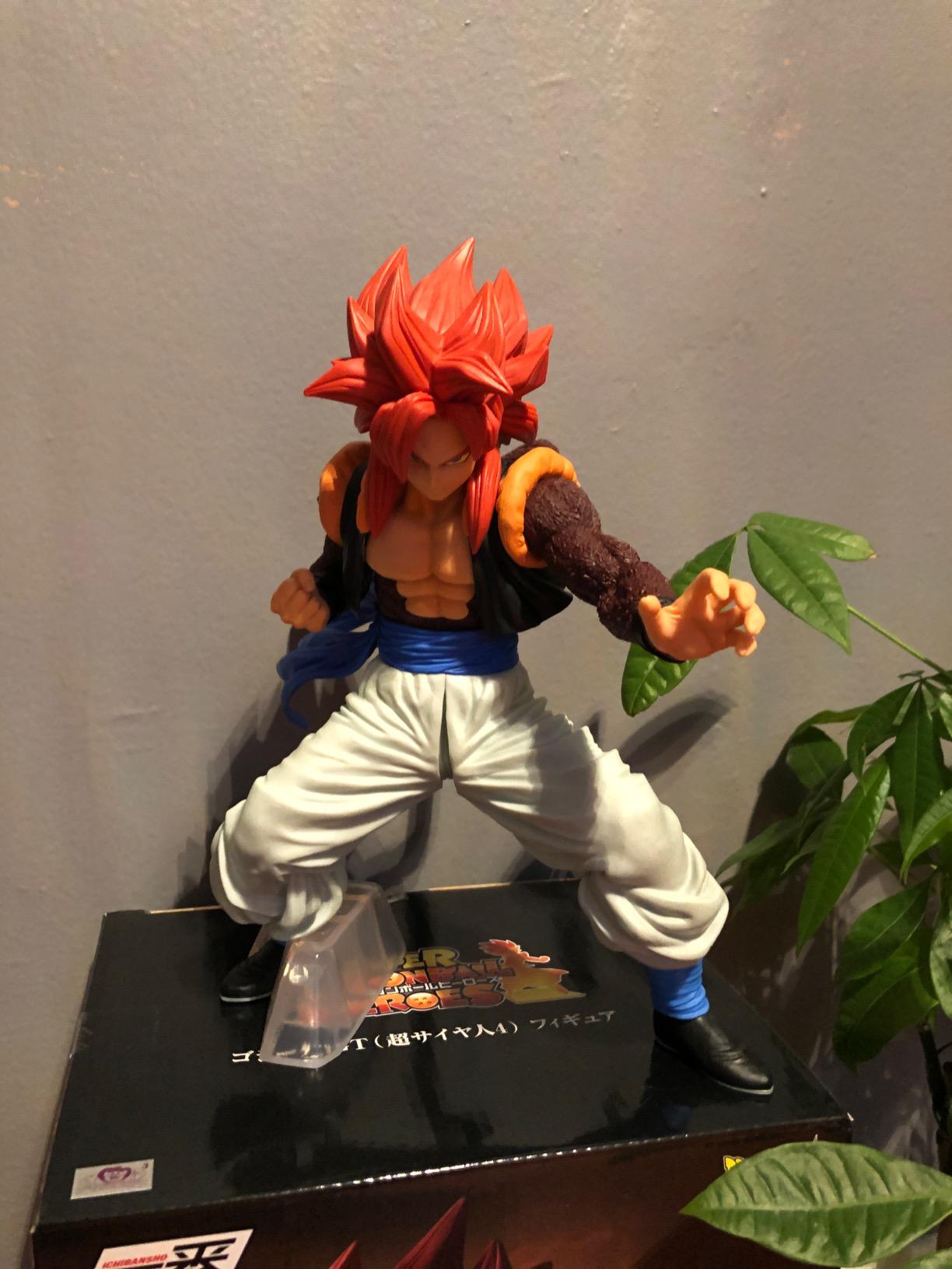 Amazon.com: Tamashii Nations Dragonball Heroes: Gogeta Gt Ichiban ...