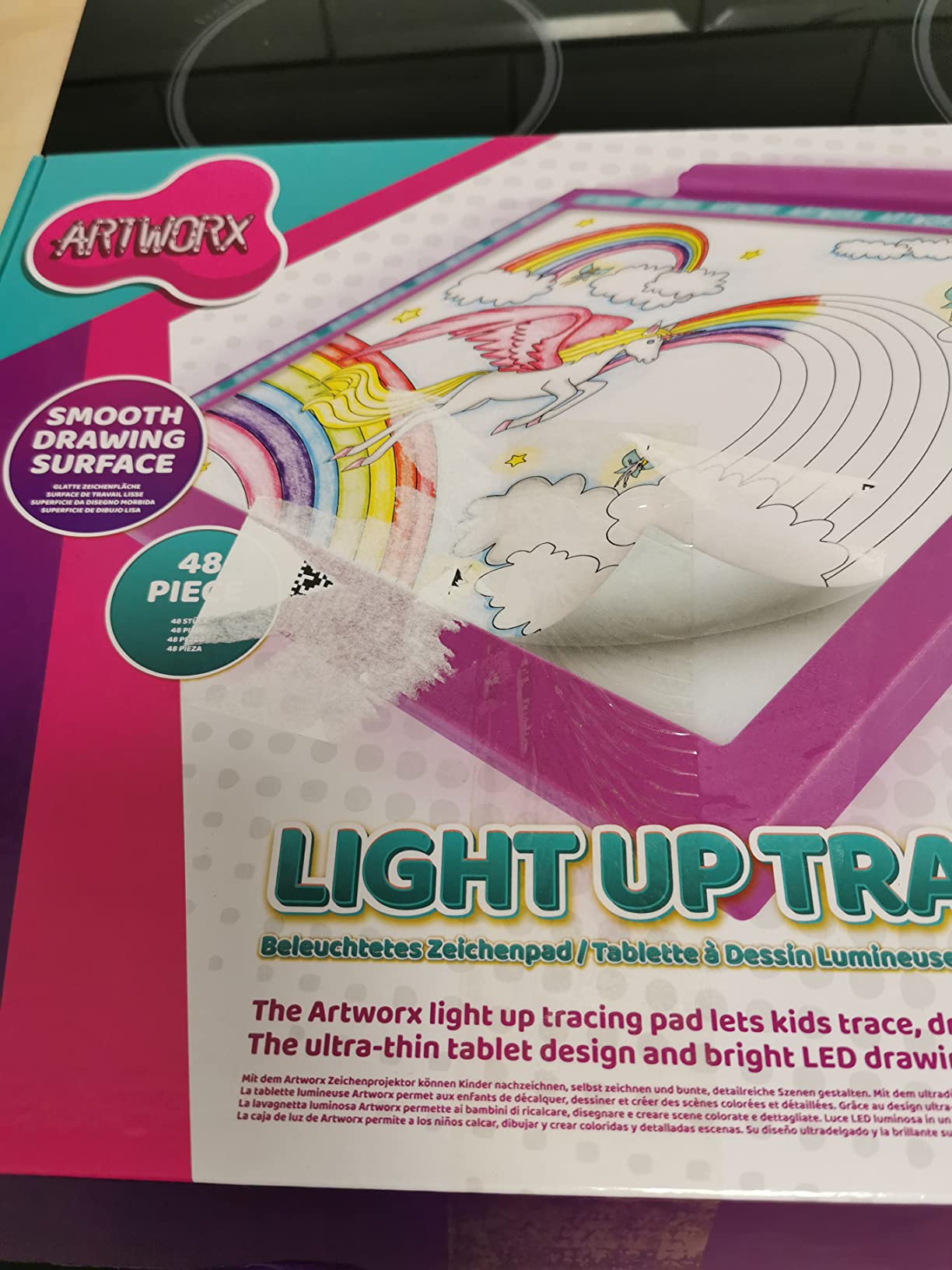 Artworx Light Up Tracing Pad Set - Light Board Drawing Pad for Kids ...