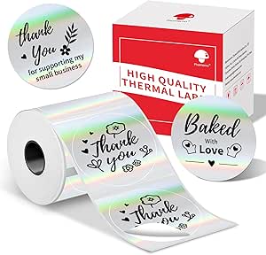 Amazon.com : Phomemo M110 Labels, 2"(50X50mm) Round for Phomemo M220 ...