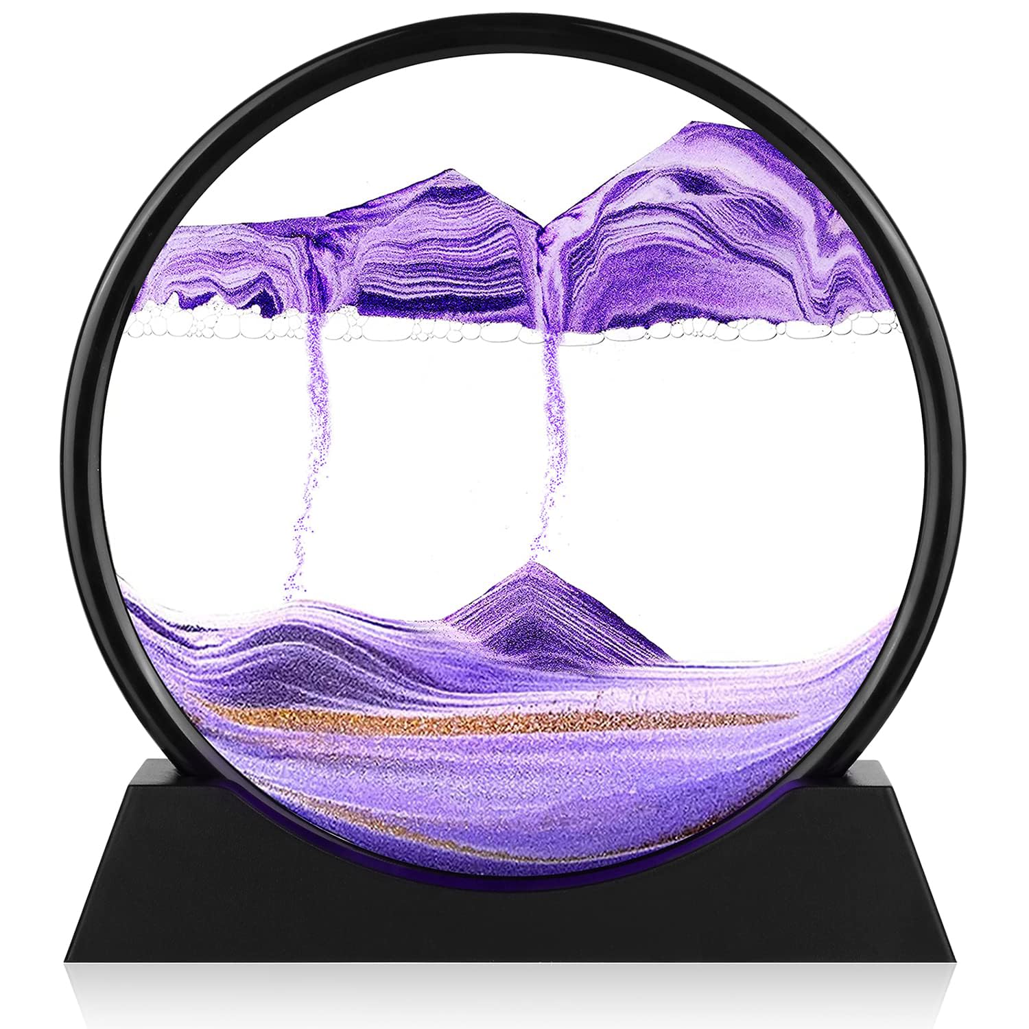 Amazon.com: ANWSEU 3D Quicksand Painting Decor - Moving Sand Art ...