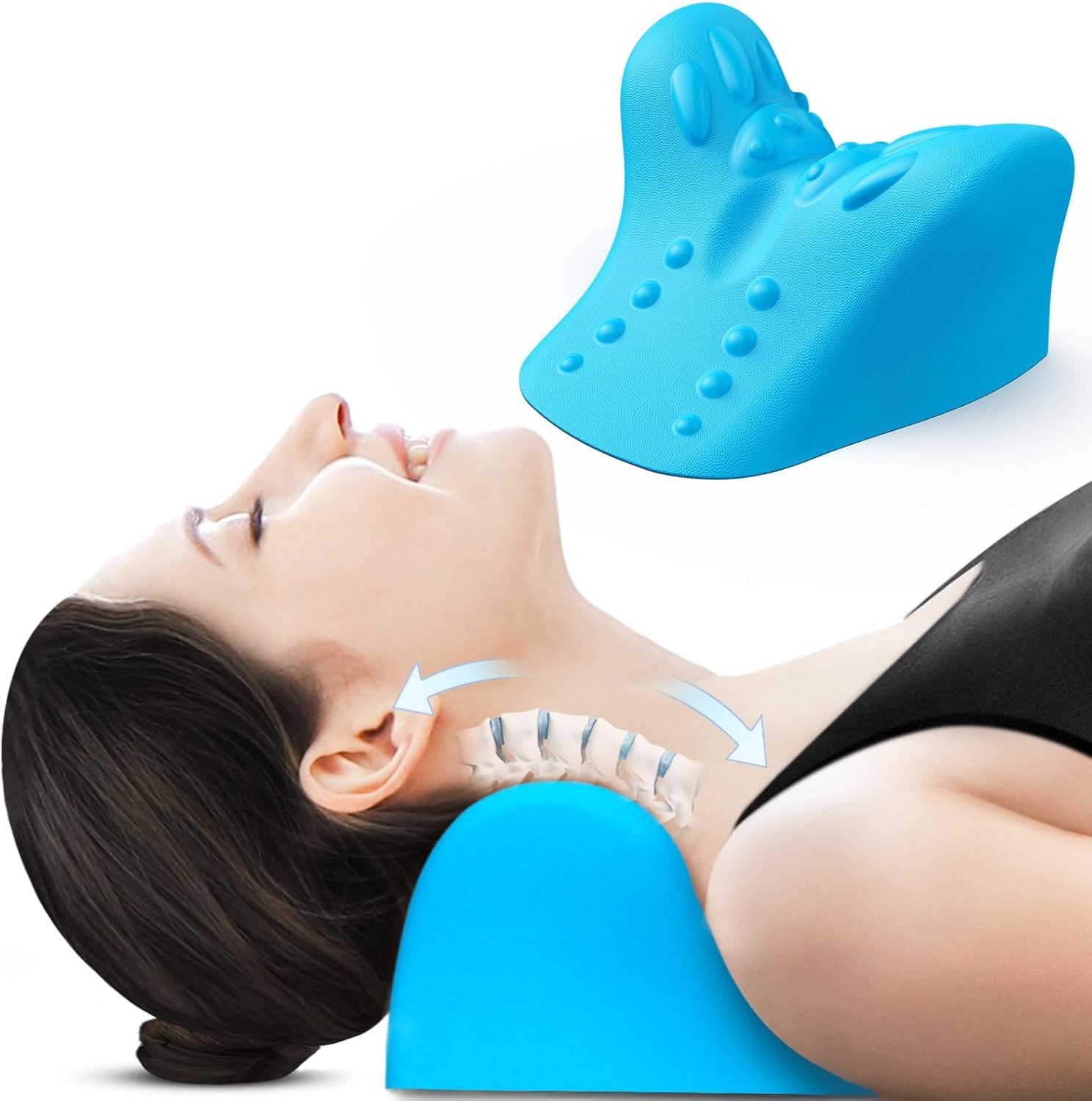 Amazon.com: AUVON Neck Stretcher Joint-Developed with Therapists, Neck ...