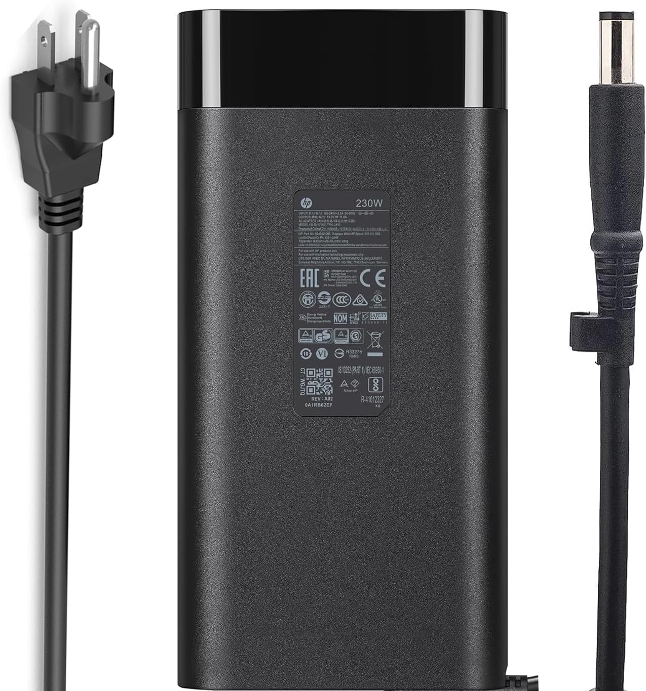 Amazon.com: Compeve Original HP 230 watt 19.5v Power Supply Adapter for ...