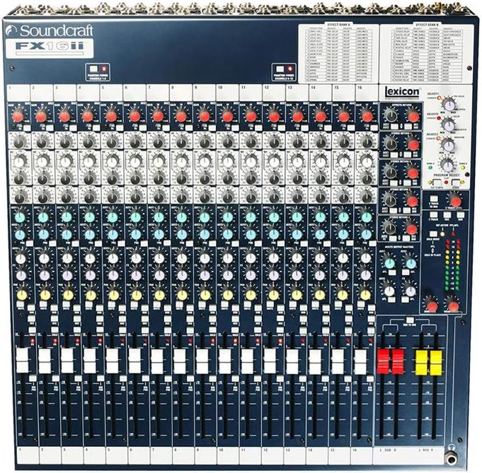 Soundcraft FX16ii 16-Channel Audio Mixer : Amazon.ca: Musical ...