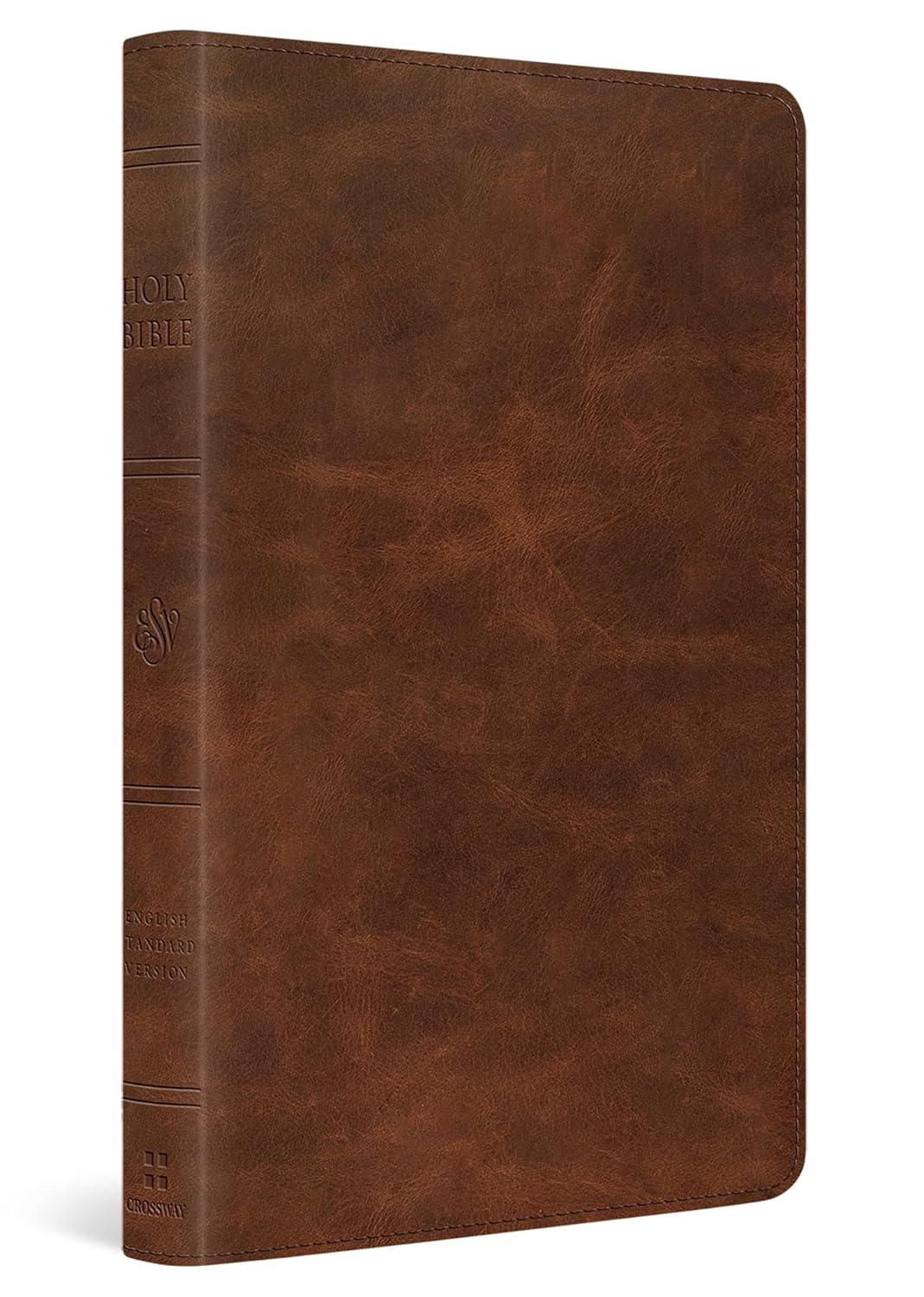 ESV Thinline Bible (Full Grain Leather, Deep Brown) : ESV Bibles ...
