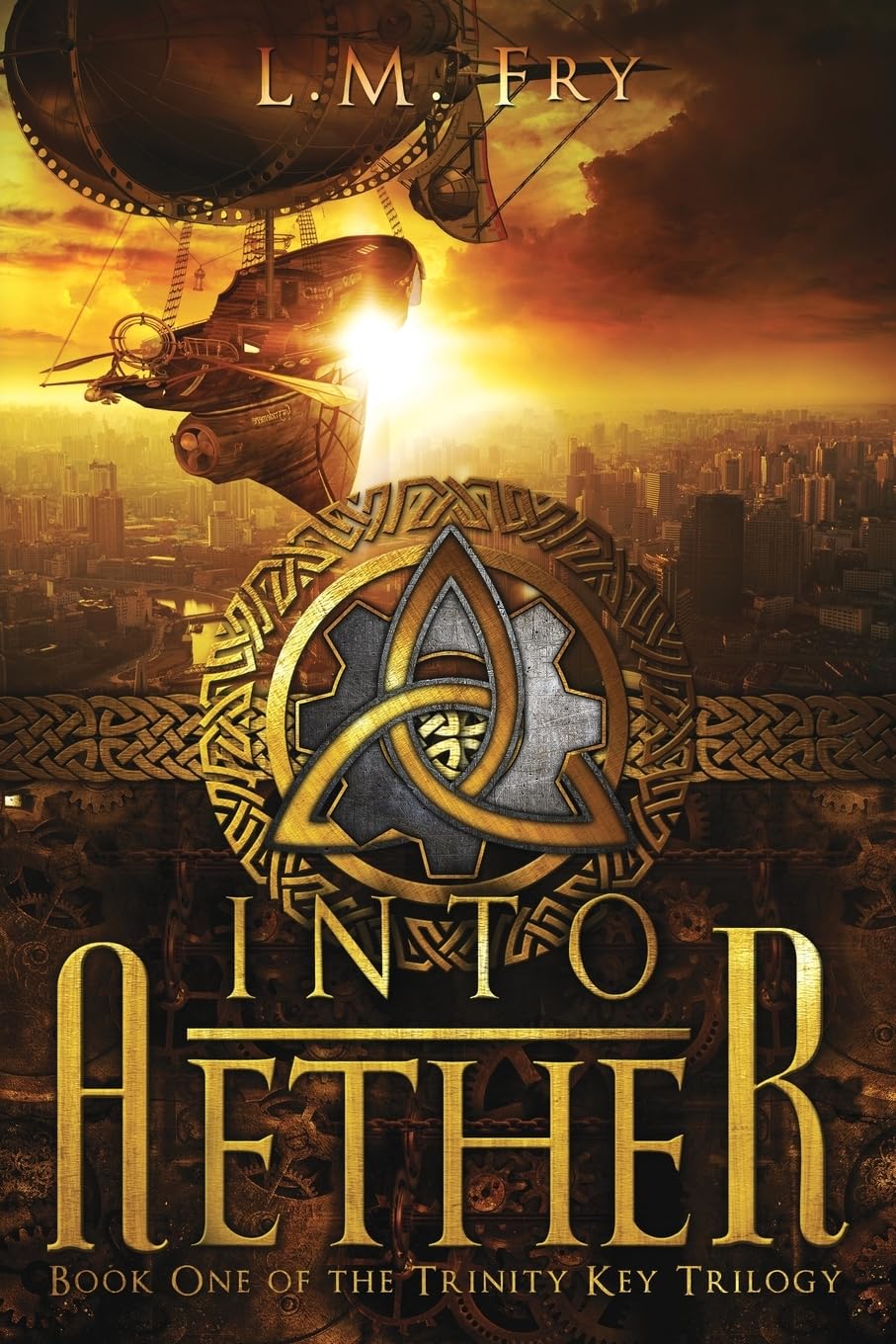 Into Aether (The Trinity Key Trilogy): Fry, L M: 9781519419330: Amazon ...