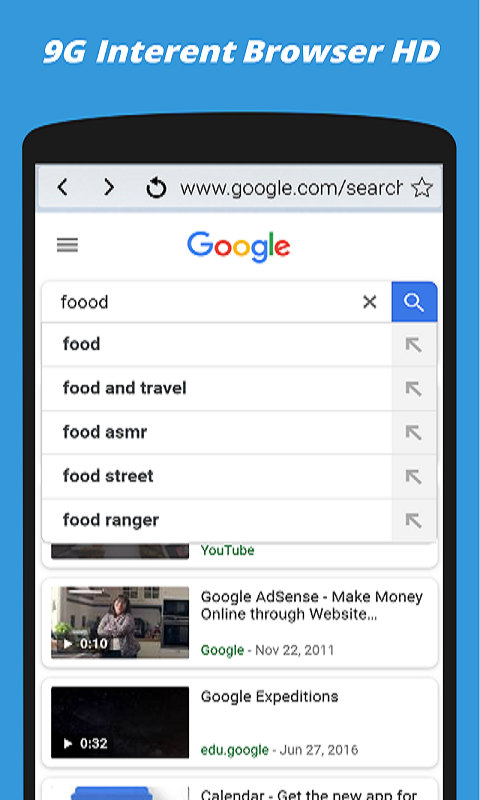 9G Speed Up Internet: Browser For Android Free - App on Amazon Appstore