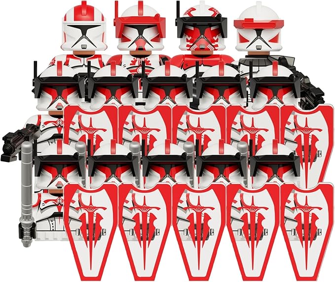 Amazon.com: JsLTCustoms Shock Troop Riot Guards Phase 1 Clone Troopers ...
