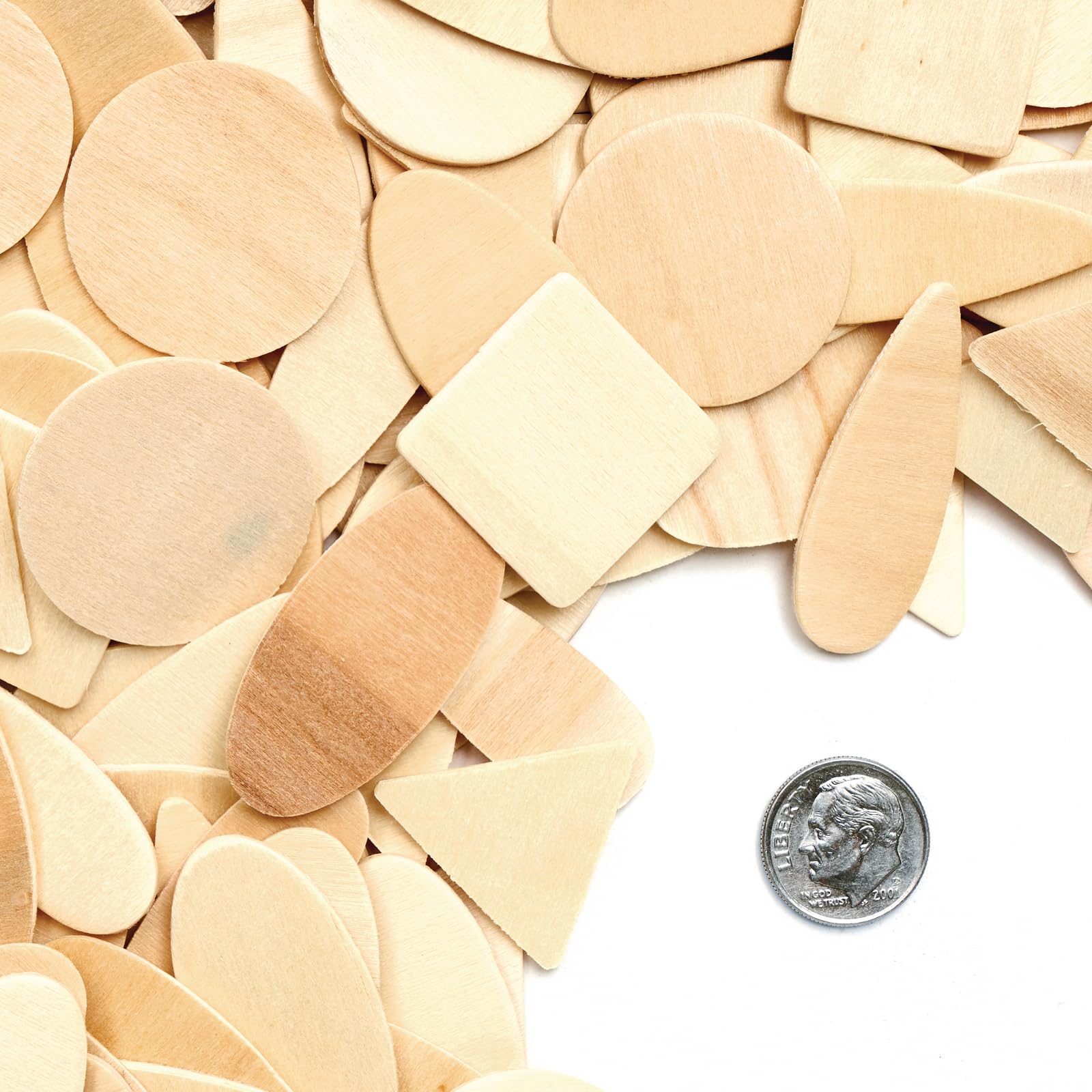 Snapklik.com : Wood Mosaic Craft Squares, 1000 Pieces, 1/2 Inch ...
