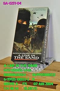Amazon.com: A Line in the Sand [VHS] : Ross Kemp, Saskia Reeves, Mark ...