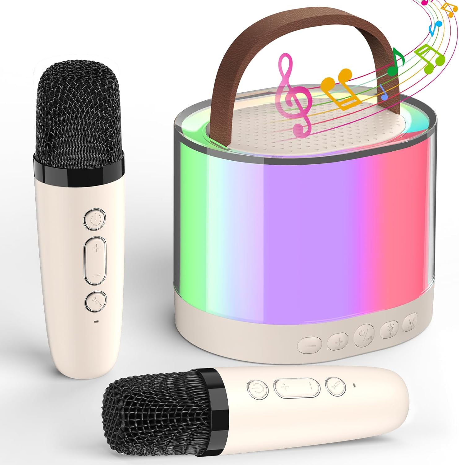 Amazon.com: Mini Karaoke Machine for Kids, Kids Karaoke Machine with 2 ...
