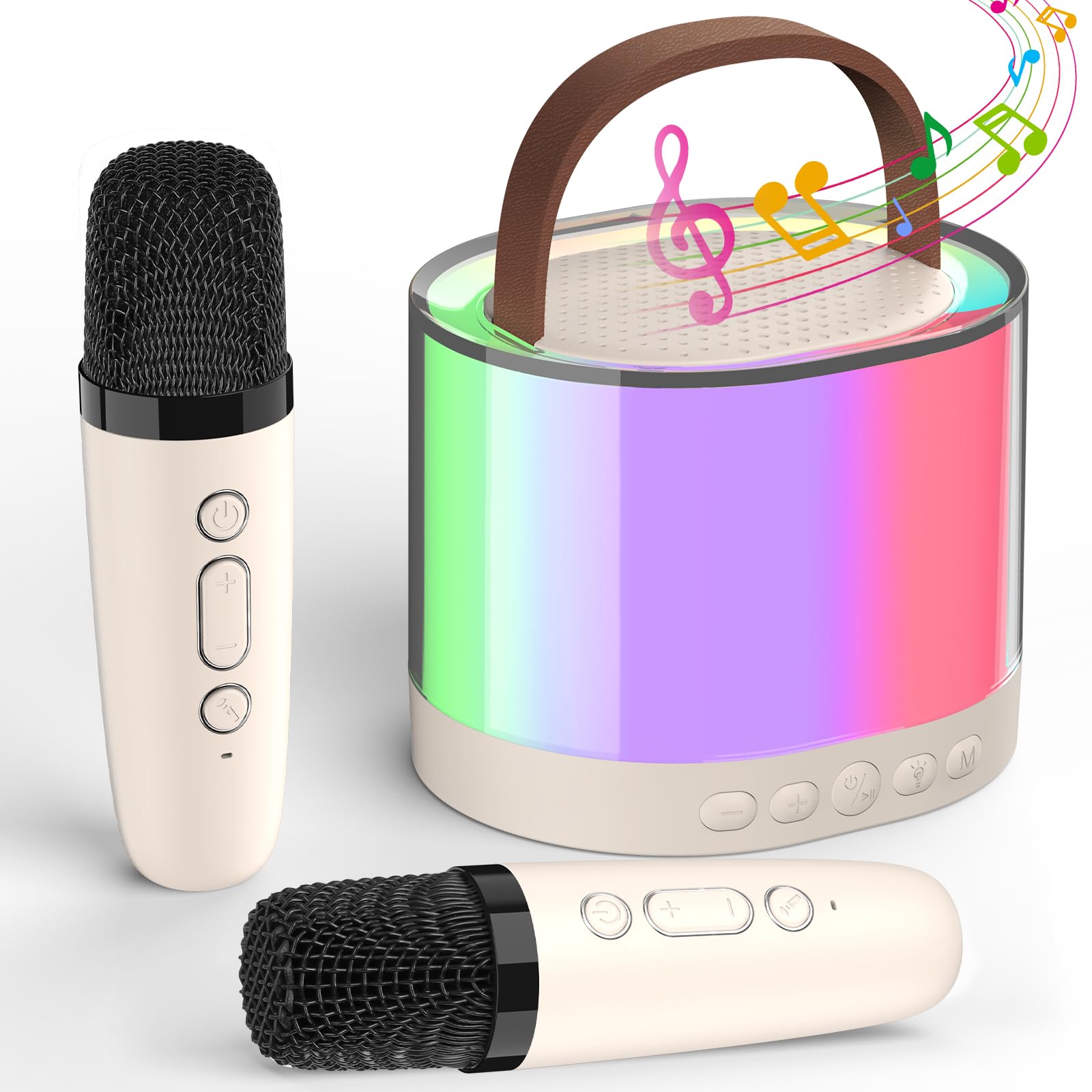 Amazon.com: Mini Karaoke Machine for Kids, Kids Karaoke Machine with 2 ...