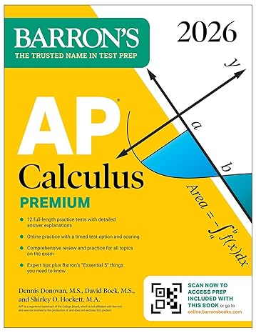 Amazon.com: AP Calculus Premium, 2026: Prep Book with 12 Practice Tests ...