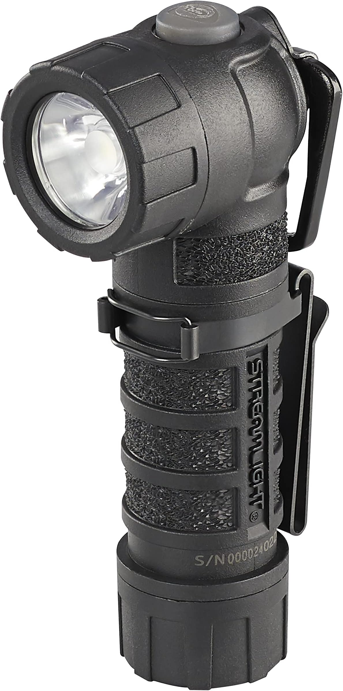 Streamlight 88830 PolyTac 90 LED Right Angle Polymer Flashlight, Black ...