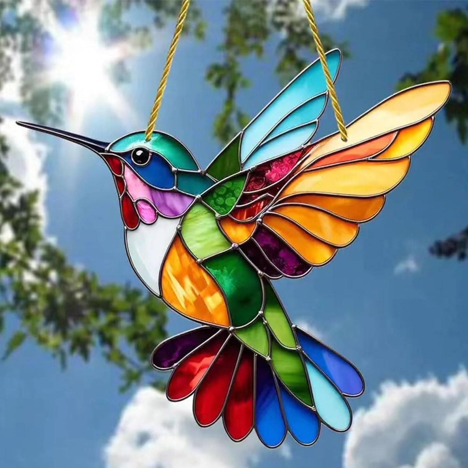Amazon.com: Sherum Spirit Birds, Hummingbird Suncatcher, Sheremart Bird ...