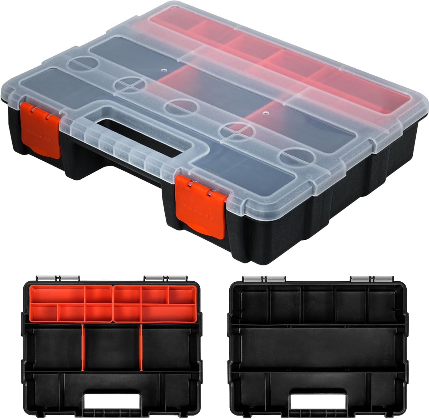 Tool Organizer,22 * 29 * 6cm,Hardware Storage Box,Single Side Tool ...