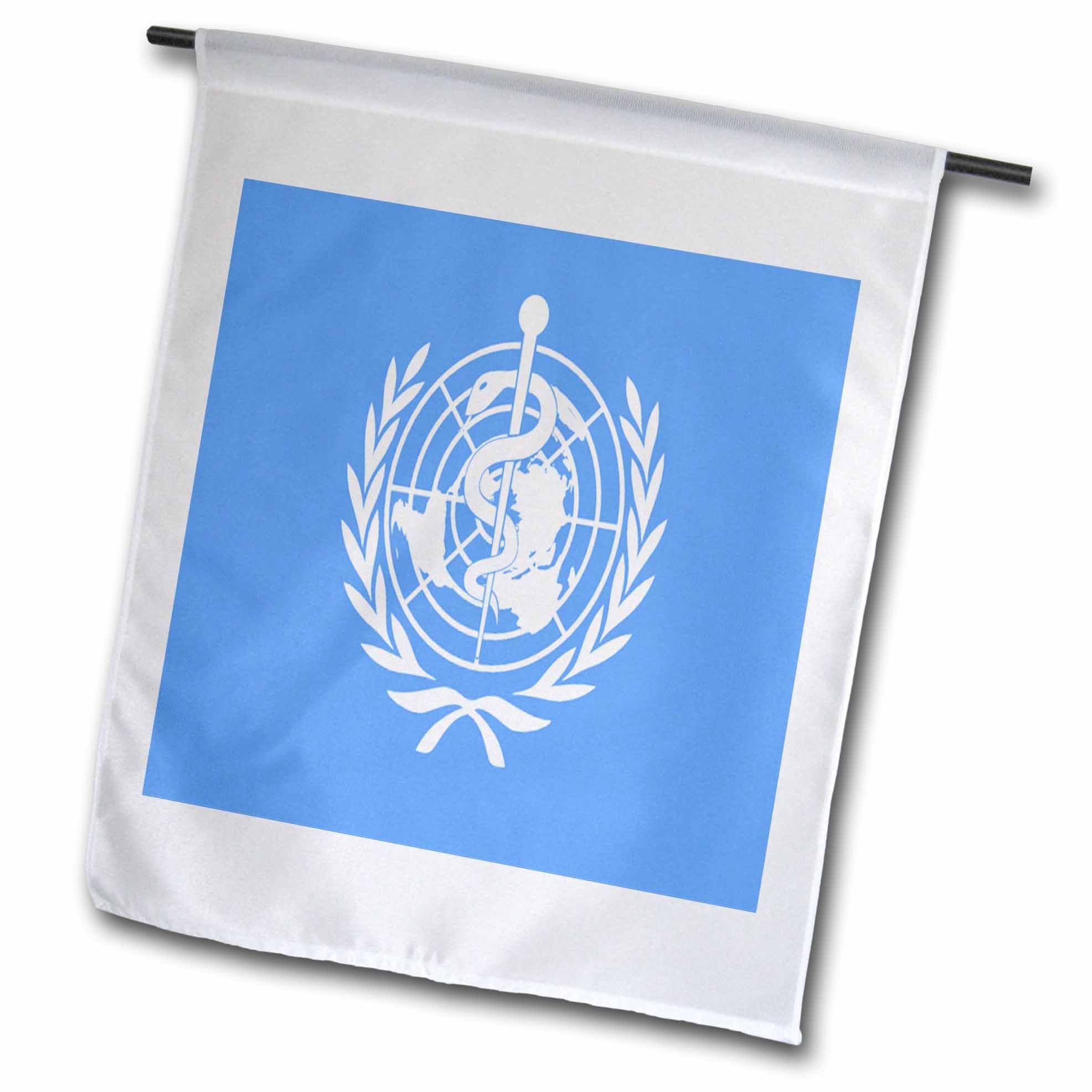 World Health Organization Flag World Health Organization Flag Stock