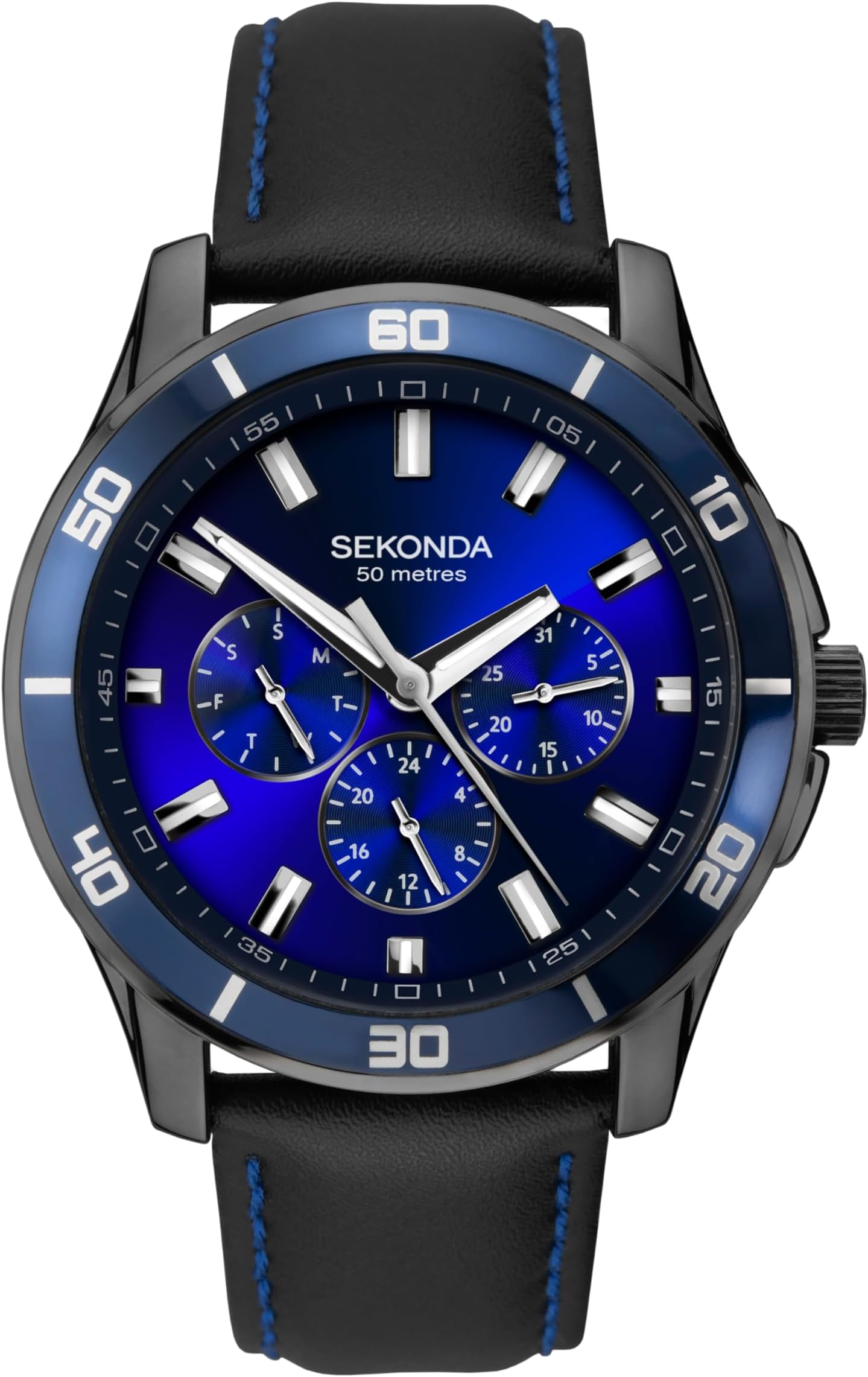 Spirit Mens Analogue Classic Quartz Watch with PU Strap ASPG17 : Amazon ...