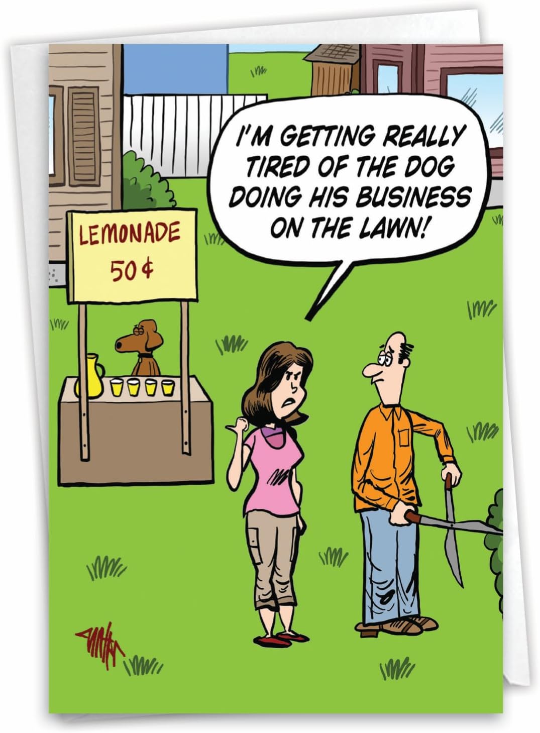 Amazon.com : NobleWorks - 1 Hilarious All Occasions Blank Humor ...