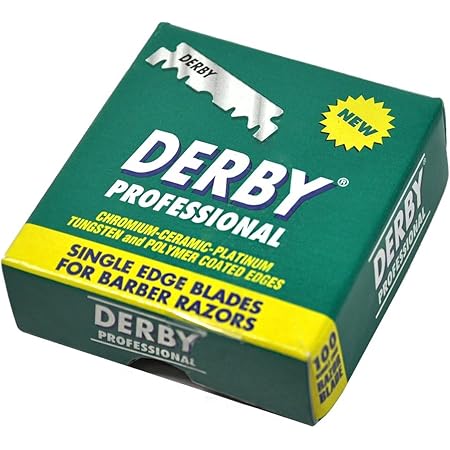 Amazon.com: 1000 "Derby Professional" Single Edge Razor Blades for ...