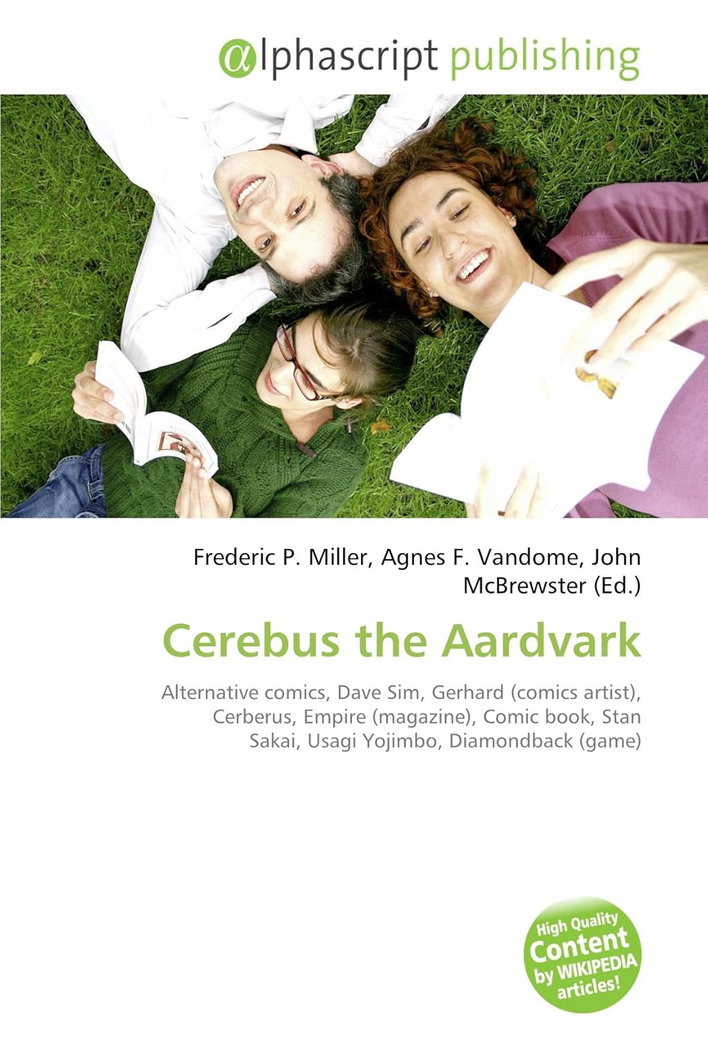 Cerebus the Aardvark: Alternative comics, Dave Sim, Gerhard (comics ...