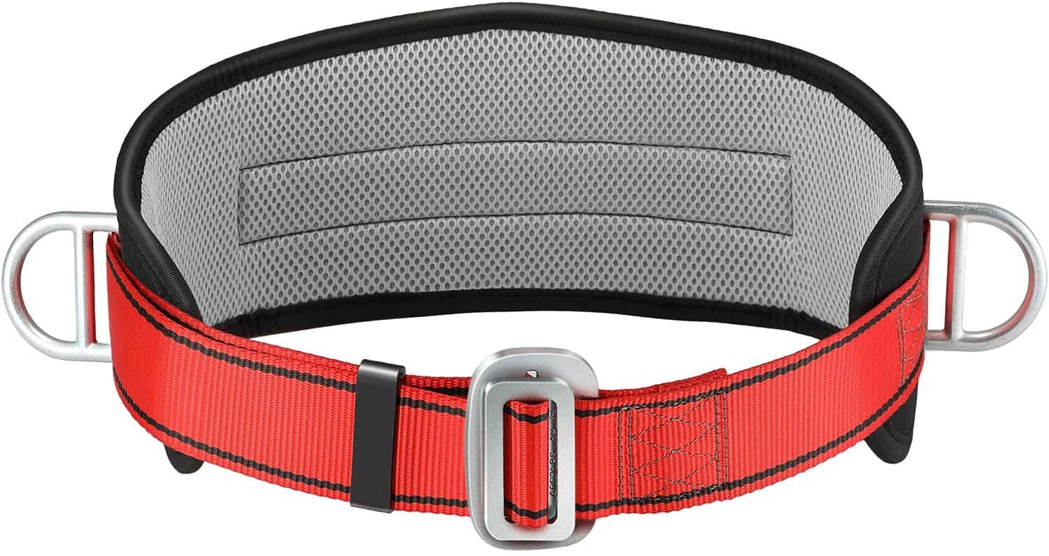 HandAcc Safety Climbing Belts, Positioning Climbing Belt with Waist Pad ...