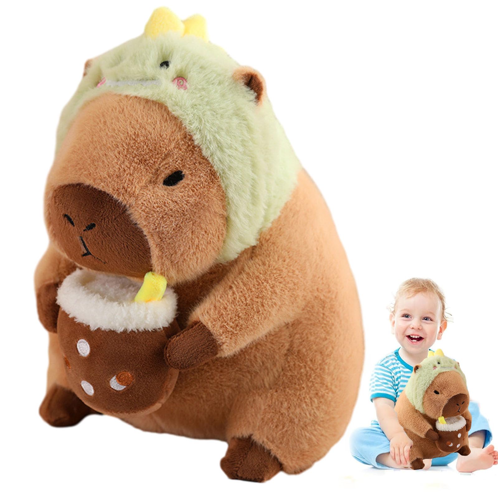 Graduation Plushies Capybara Plush With 2 Small Capybara Stuffed India ...