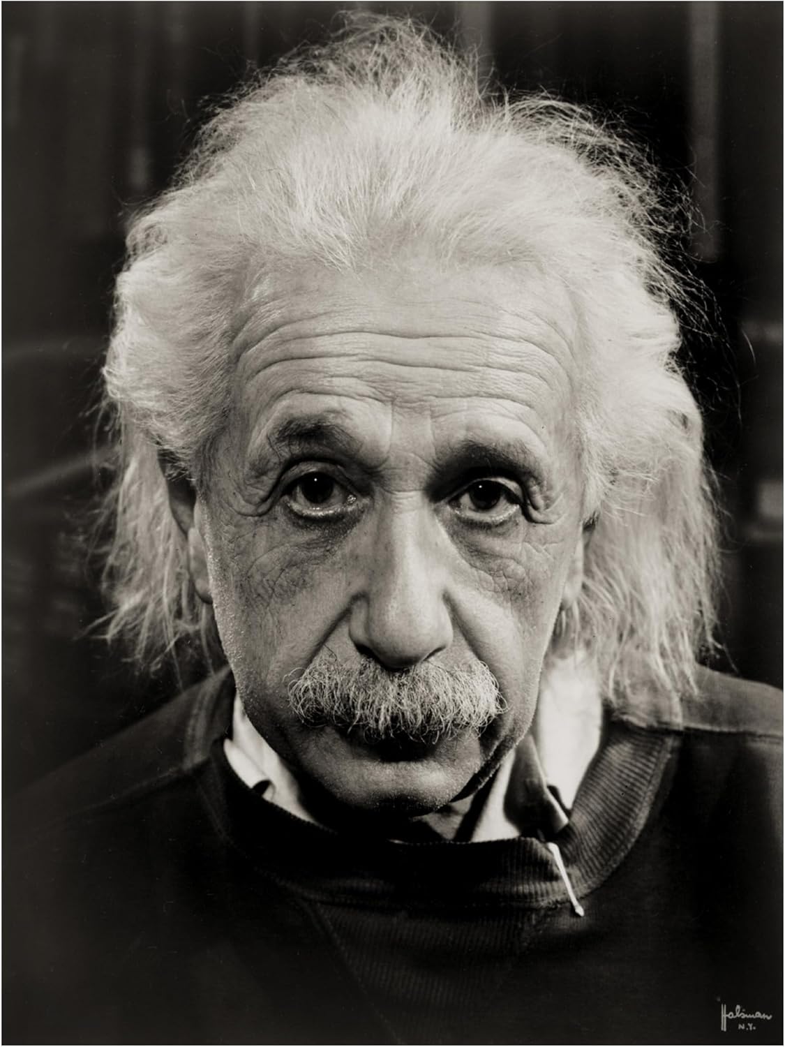 Amazon.com: Print Collection 'Albert Einstein' Canvas Art: Posters & Prints