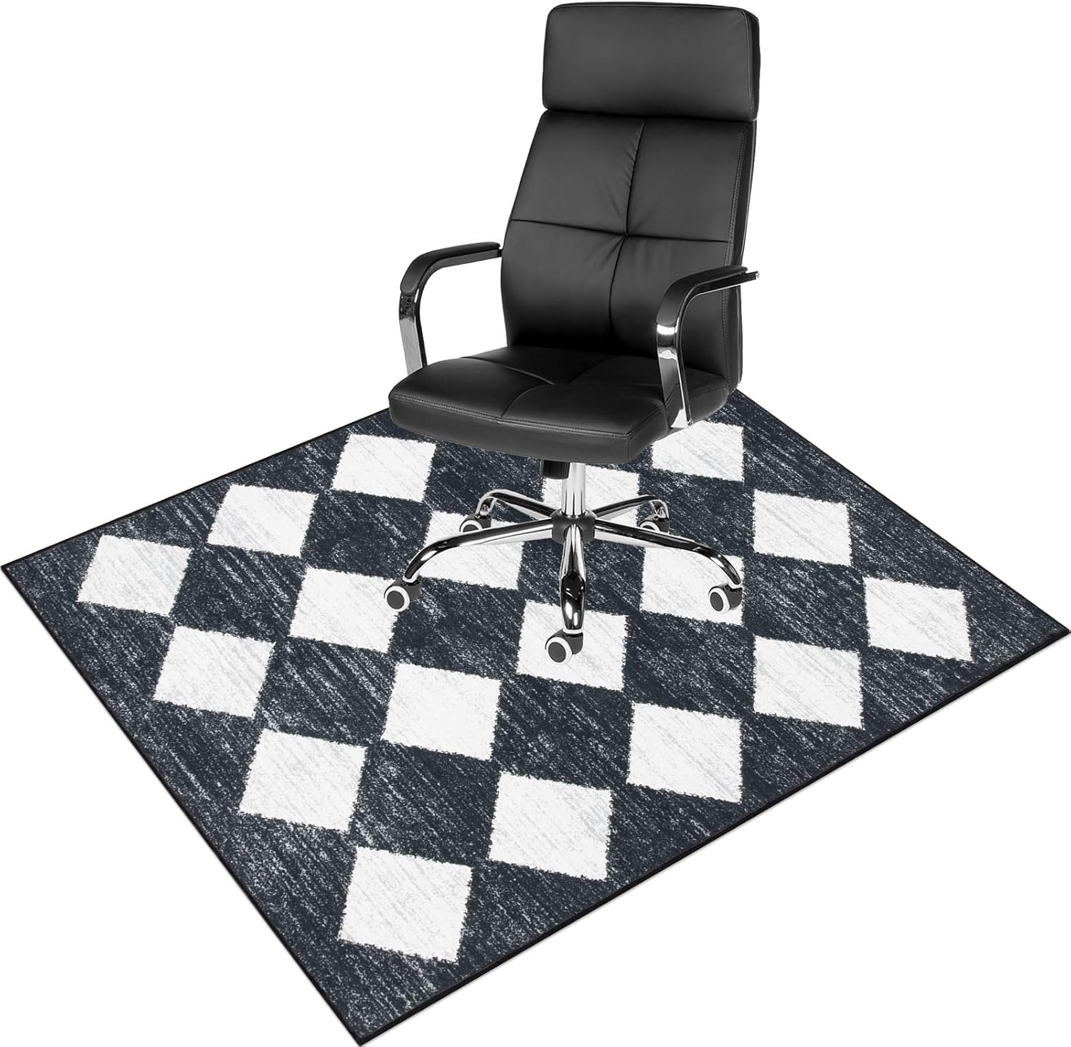 Amazon.com : Anidaroel Moroccan Trellis Office Chair Mat, 48"x60 ...