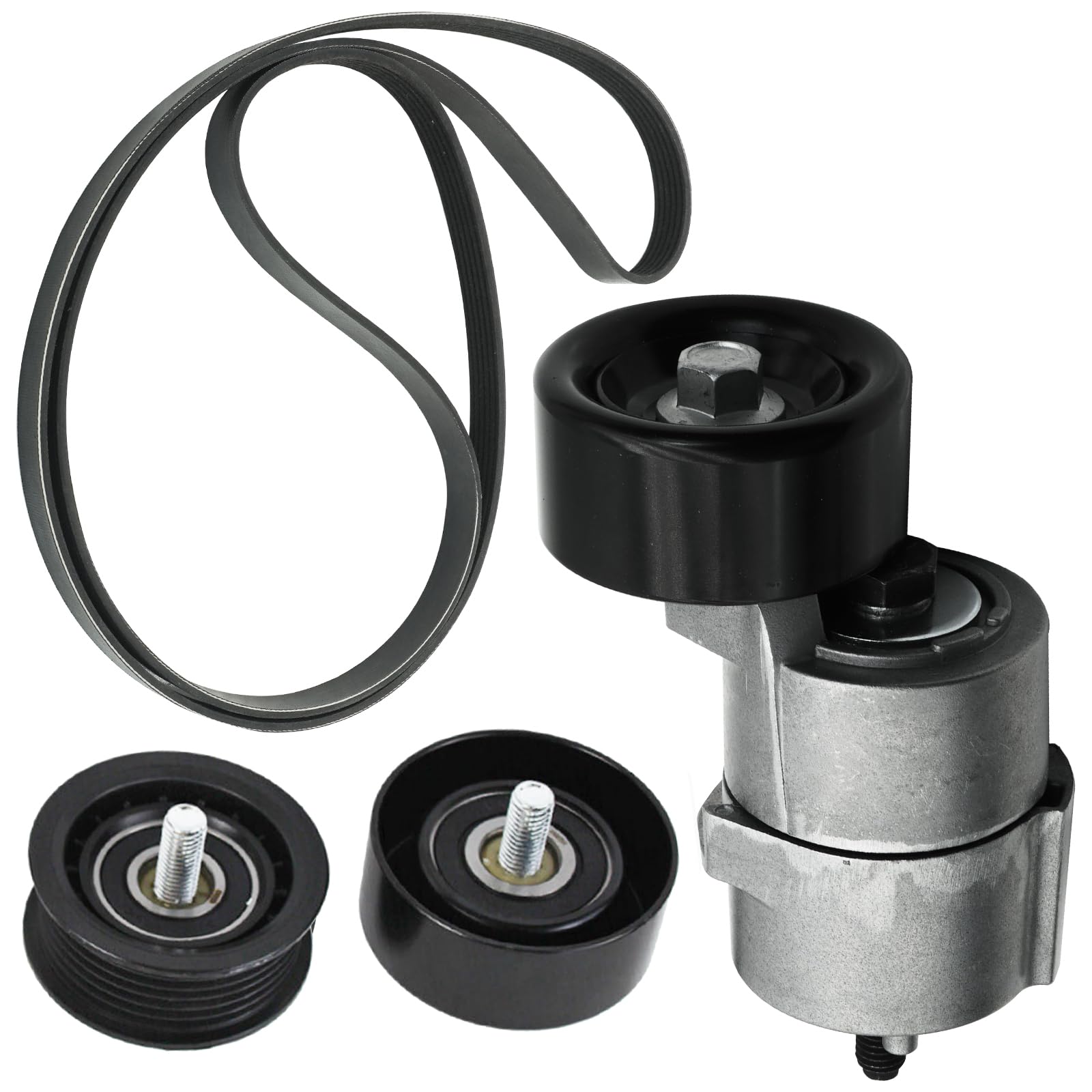 Amazon.com: 2528125000 Belt Tensioner and Idler Pulley Serpentine Belt ...