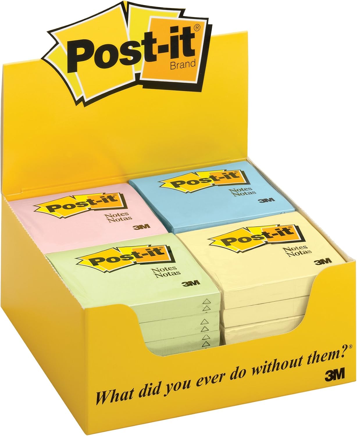 Amazon.com: Post-it Notes, 3amp;quot;x3amp;quot, 24 PDper Pack ...