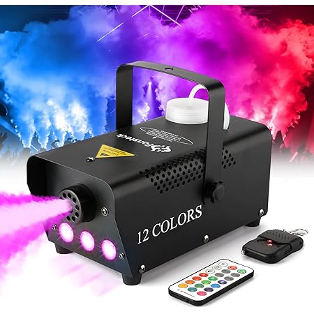 Amazon.com: Smoke Machine, AGPTEK Fog Machine with 13 Colorful LED ...