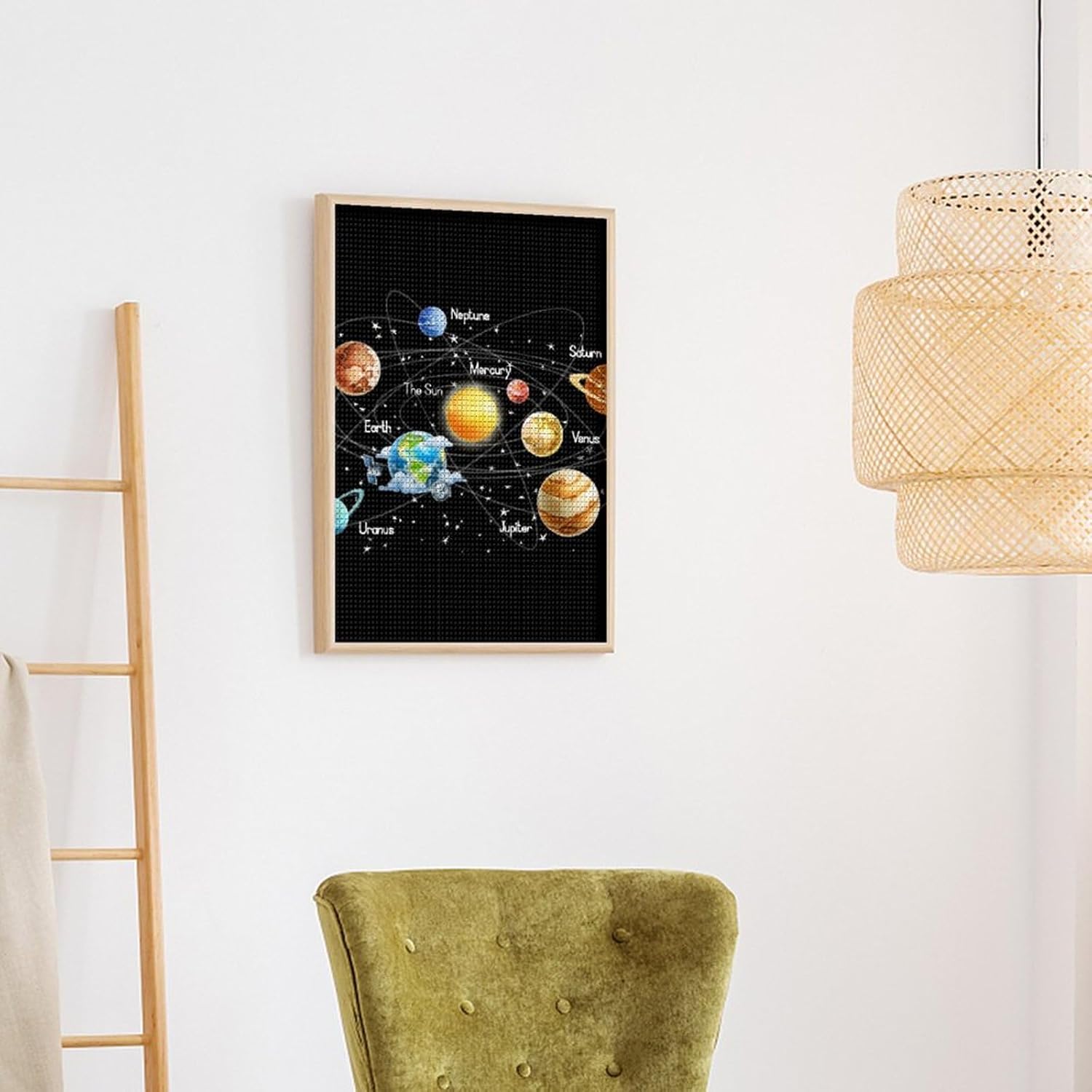 Solar System Diamond Art Painting Kits Full Square Drill DIY Picture ...