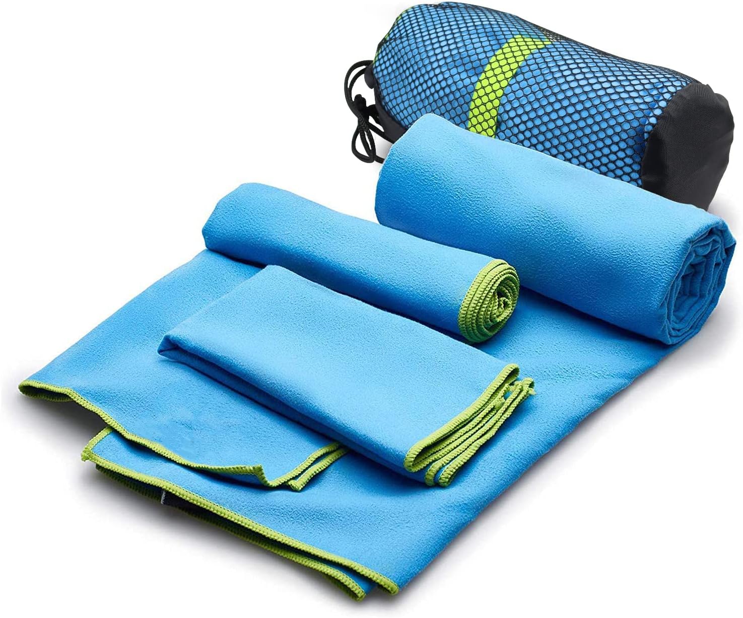 DAHAN Toalla de Microfibra 2 Pack, Toalla Deportiva Secado Rápido ...