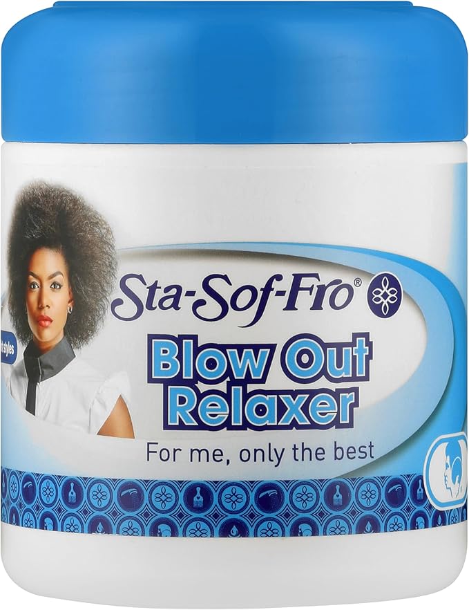 Sta-Sof-Fro Blow Out Relaxer 500ml - Cream, Unscented, Easy Application ...