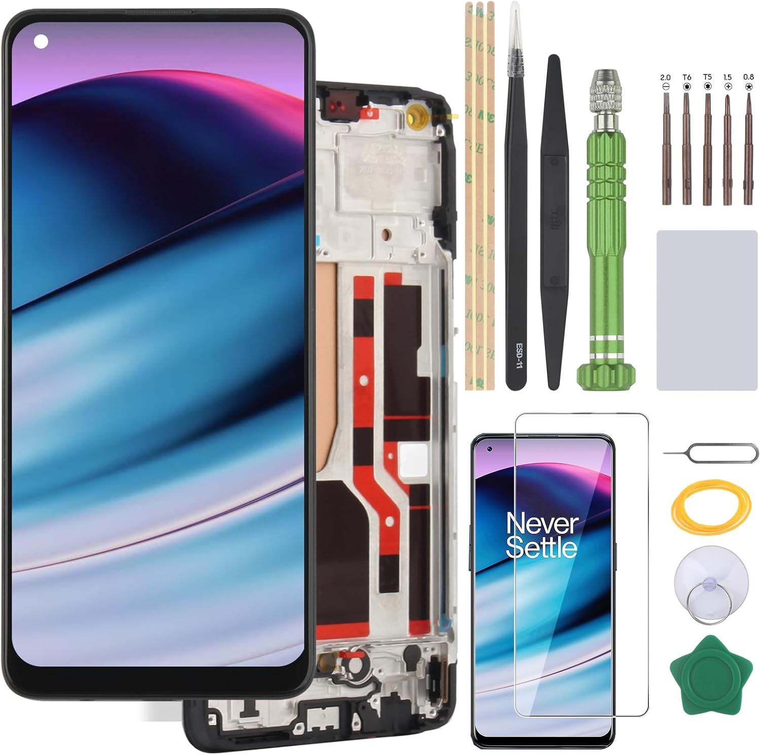 Amazon.com: YHXMARSCAN Screen for OnePlus Nord N20 5G LCD Display ...