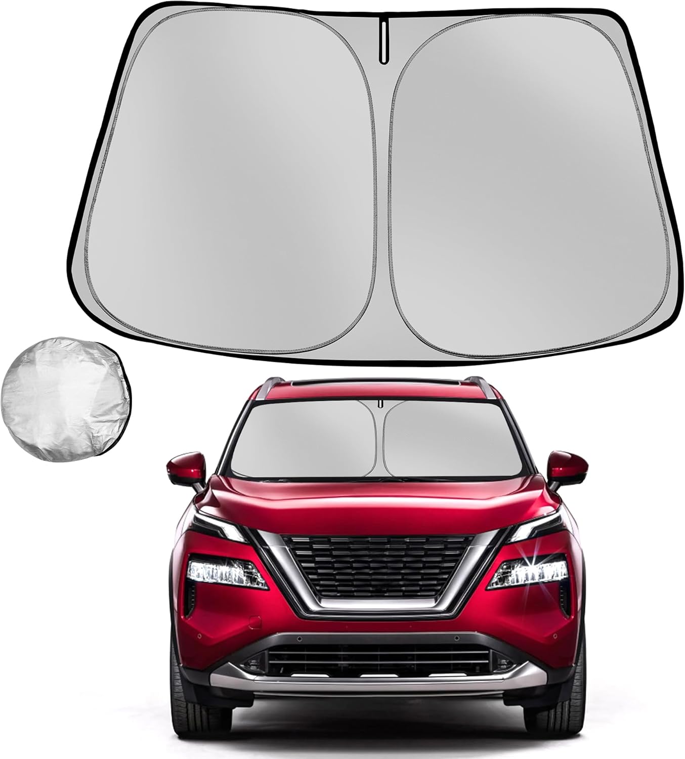Amazon.com: Fonowka Windshield Sun Shade for 2021-2025 Nissan Rogue 3rd ...