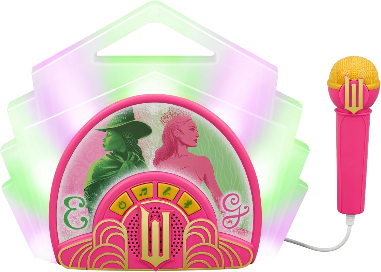 Amazon.com: eKids Wicked Karaoke Microphone with Bluetooth Speaker for ...