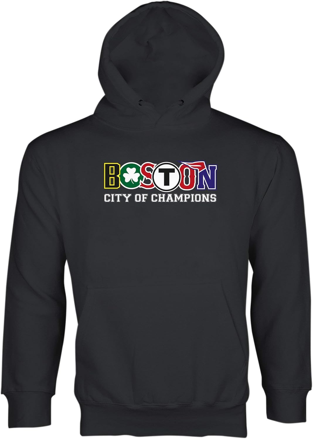Amazon.com: Boston City of Champions Hoodie Boston Sports Hoodie Black ...
