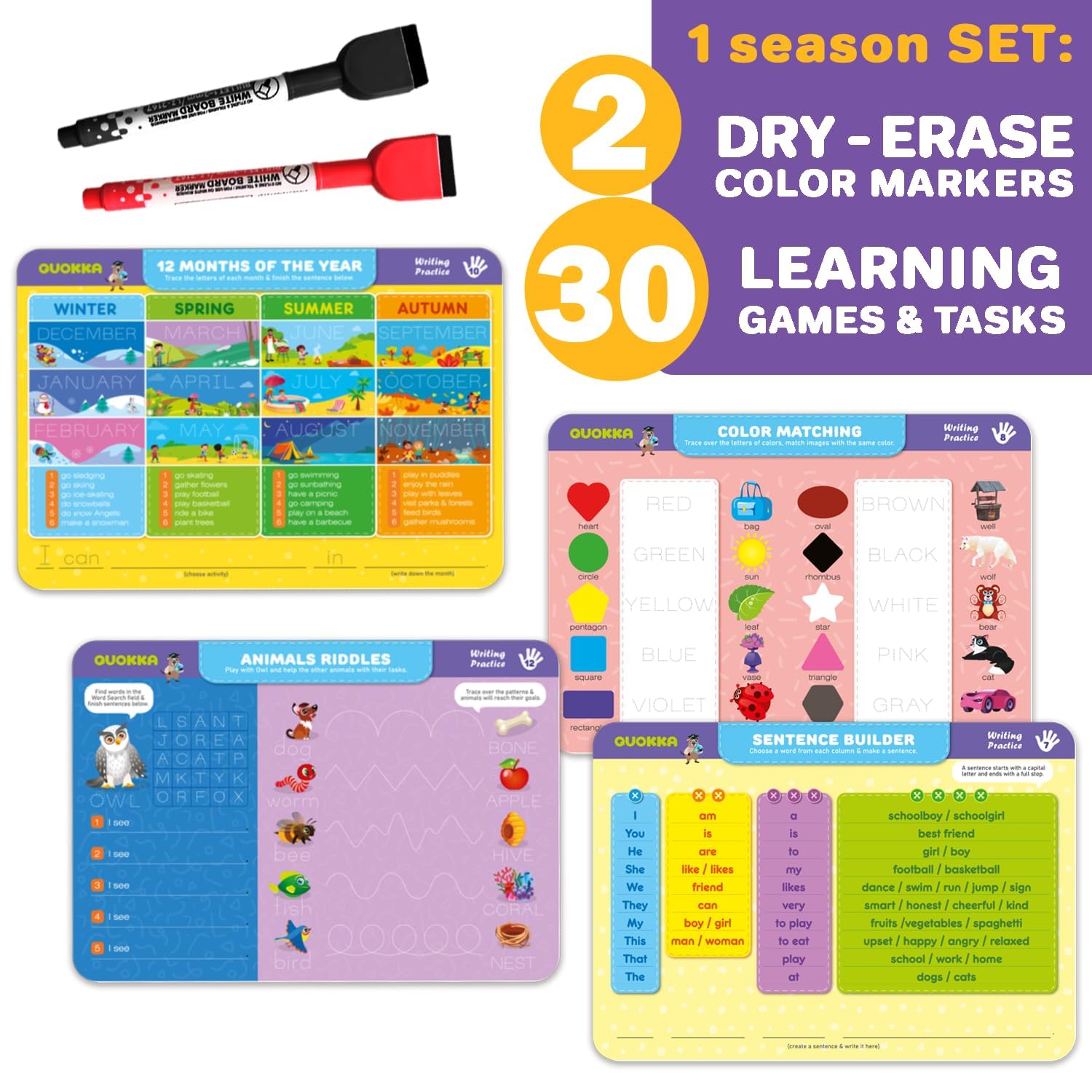 Snapklik.com : Busy Book Practice Handwriting For Kids - Learn To Write ...