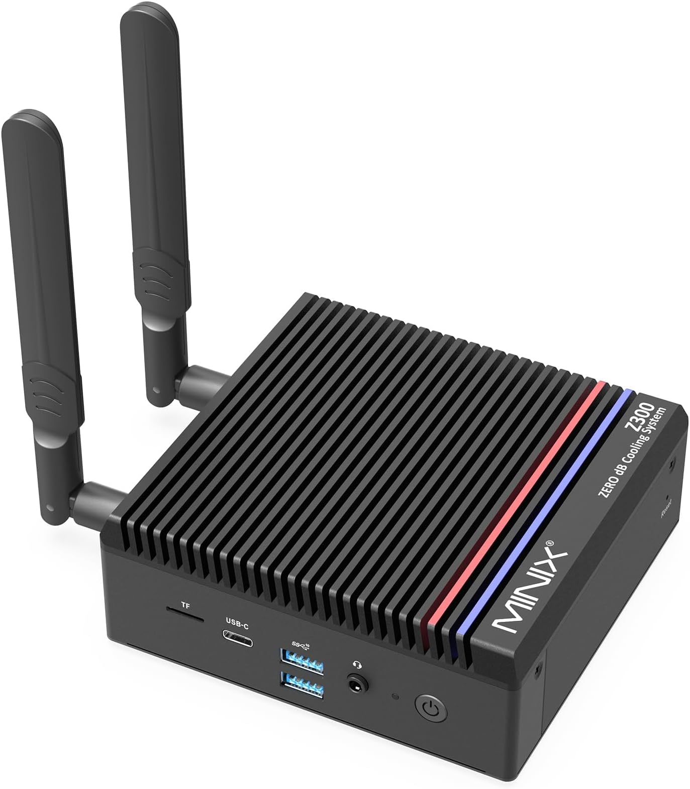 MINIX Fanless Windows 11 Pro Mini PC, Intel 12th Gen N300, NEO Z300-0dB ...