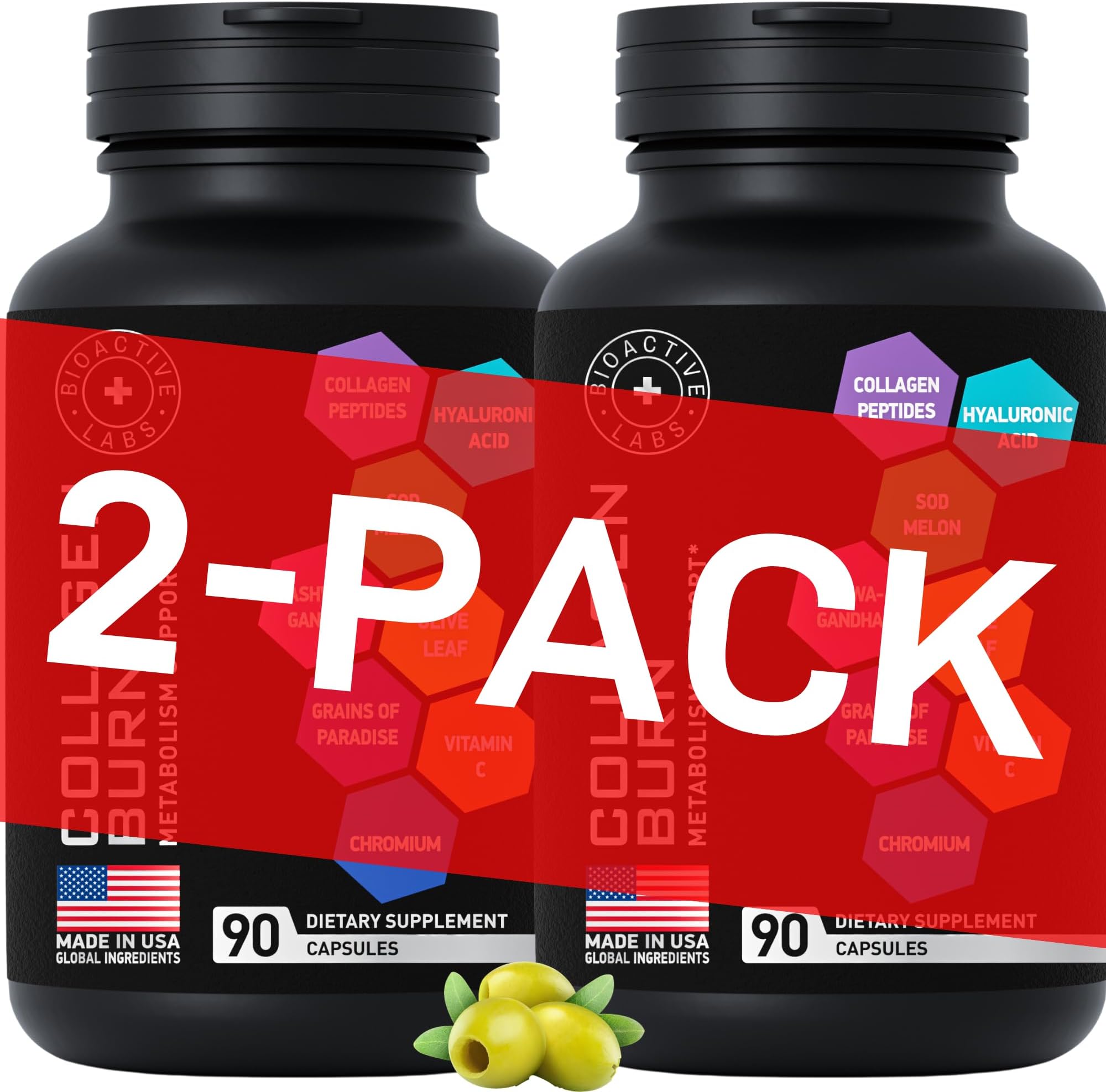 Amazon.com: Thermogenic Multi Collagen Burn Capsules - Hydrolyzed ...