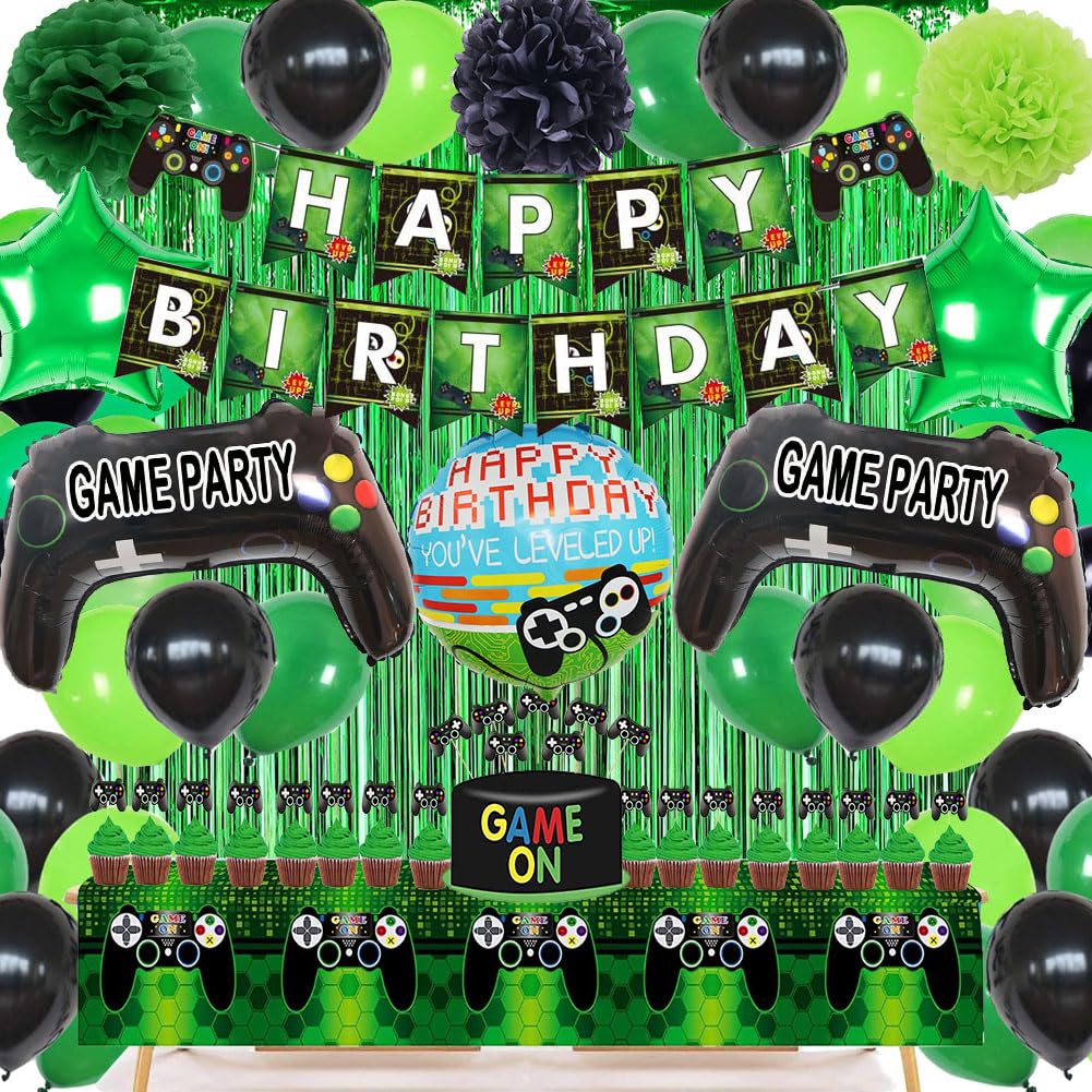 Xbox Birthday Banner Diy Super Cool Gamer Birthday Party Pretty My