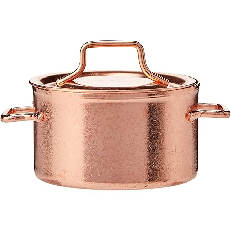 efco – Miniatur Topf mit Deckel, Kupfer, 3,5 cm : Amazon.de: Küche ...