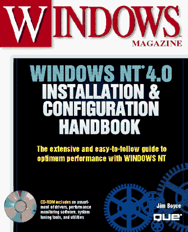 Windows Nt 4.0: Installation & Configuration Handbook: Boyce, Jim ...