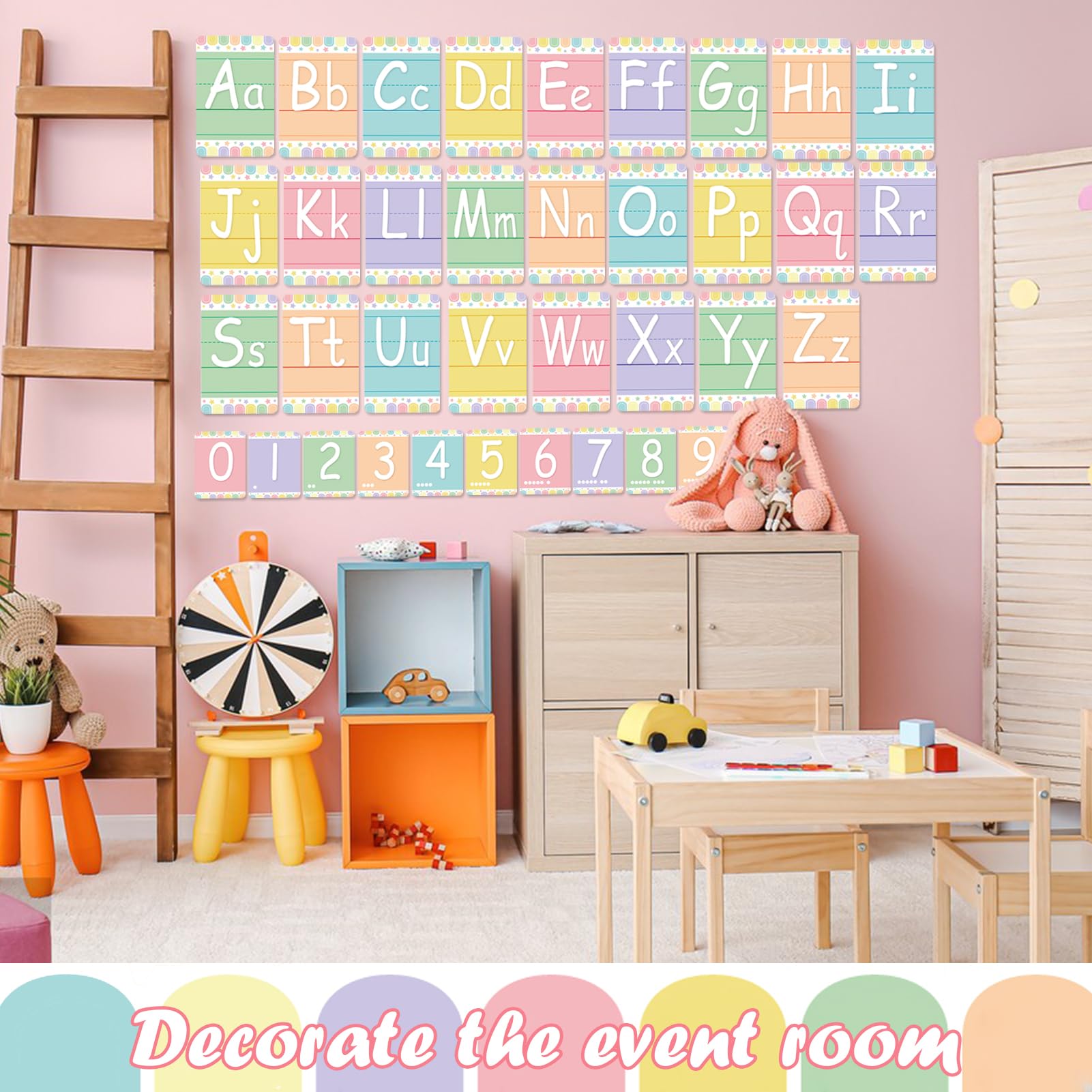 Snapklik.com : Bulletin Board Letters - ABC Alphabet Poster Classroom ...