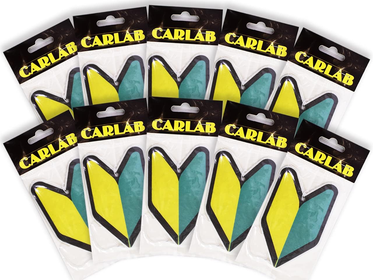 Amazon.com: Gazoz Performance Car Air Freshener Tree 10 Pack Wakaba ...