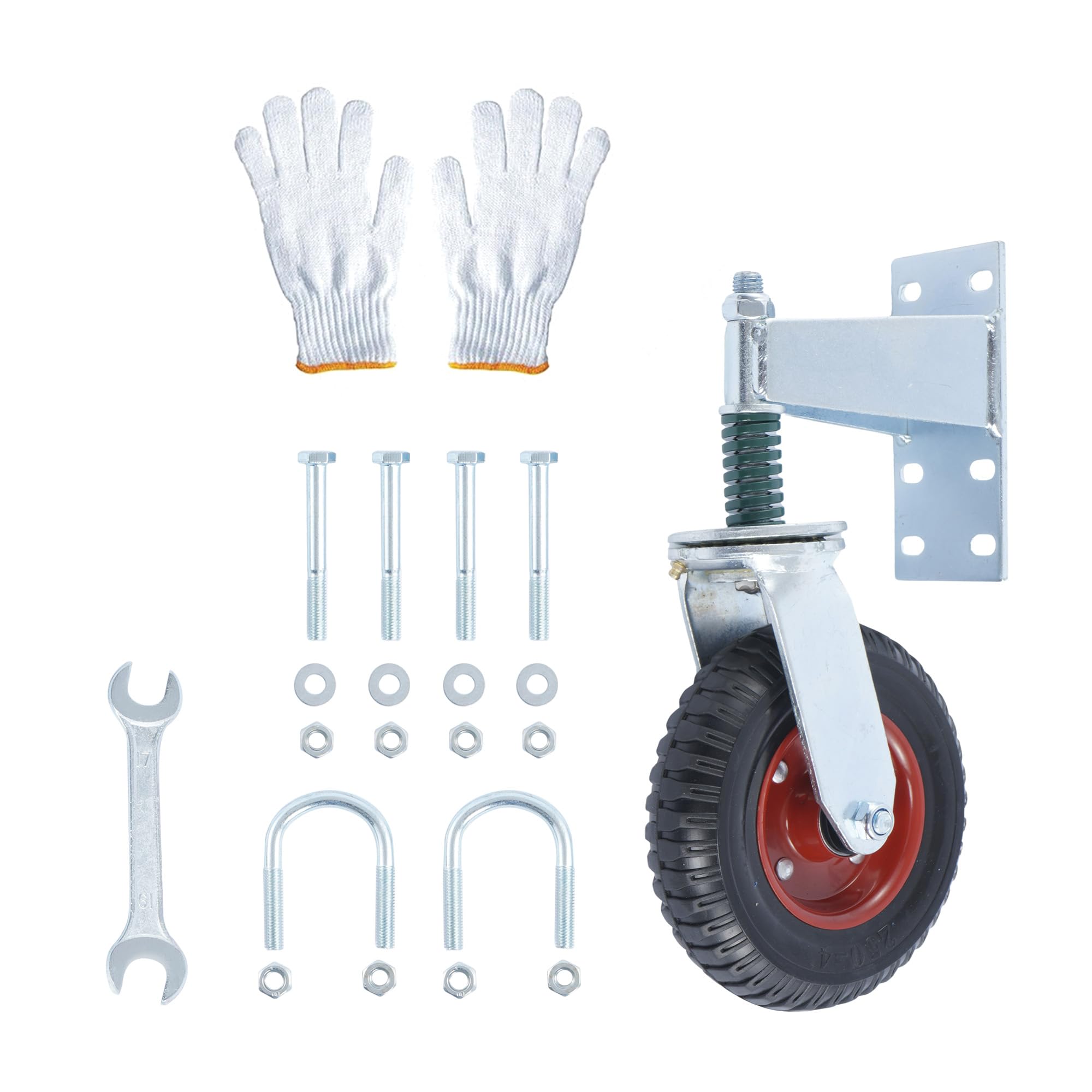 Amazon.com: lesolar Heavy Duty Fence Gate Wheel, 8 Inch Gate Wheels for ...