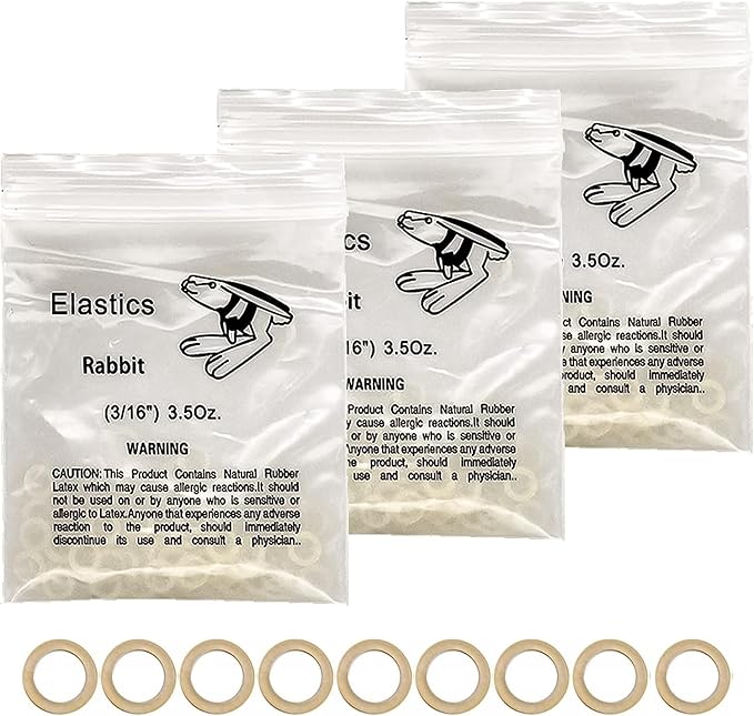 3 Packs (300 Pcs) Orthodontic Elastic Bands, Braces Teeth Accessory ...