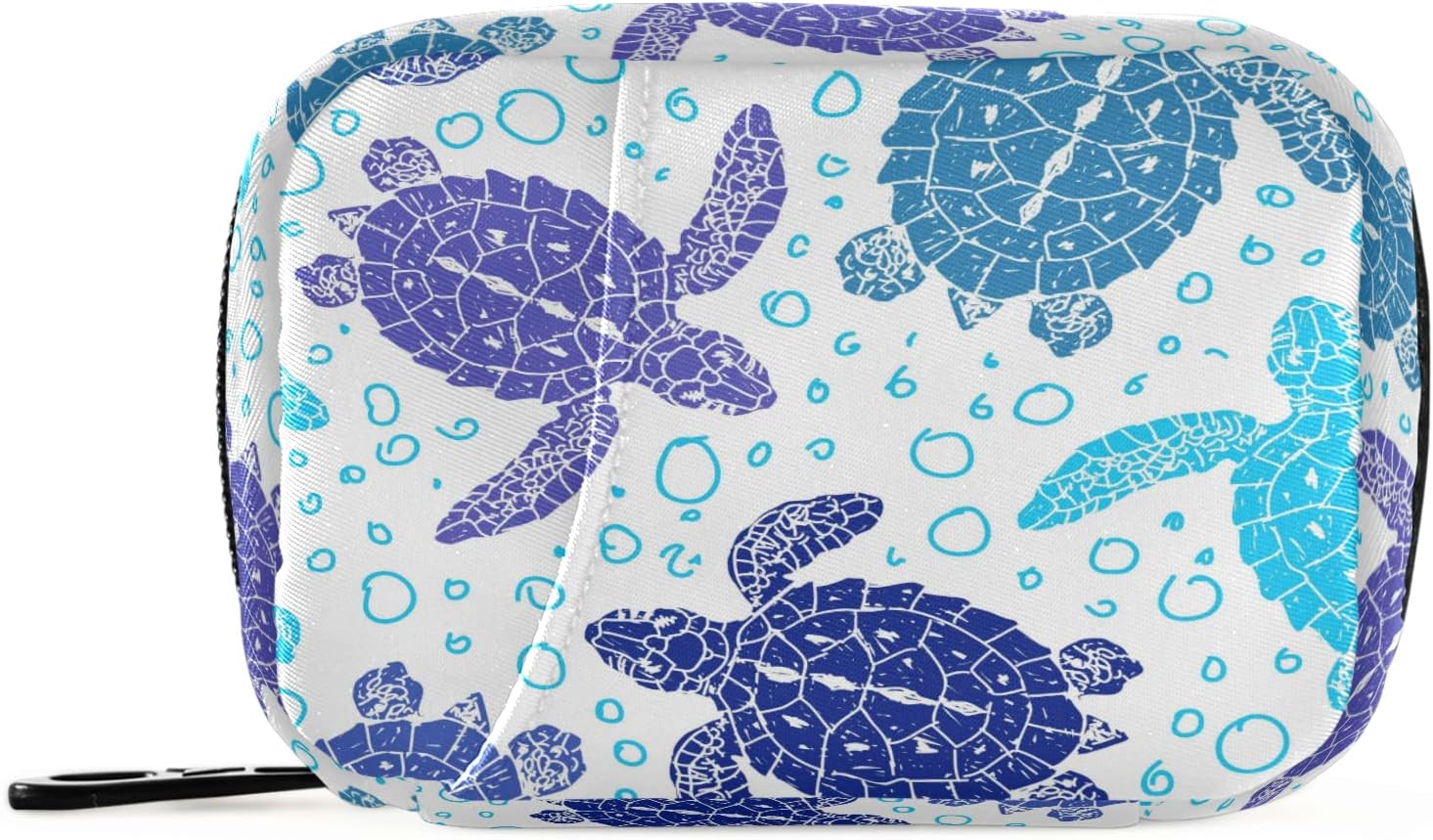 Amazon.com: Naanle Vintage Sea Turtle Pill Box 7 Day Pill Case Travel ...