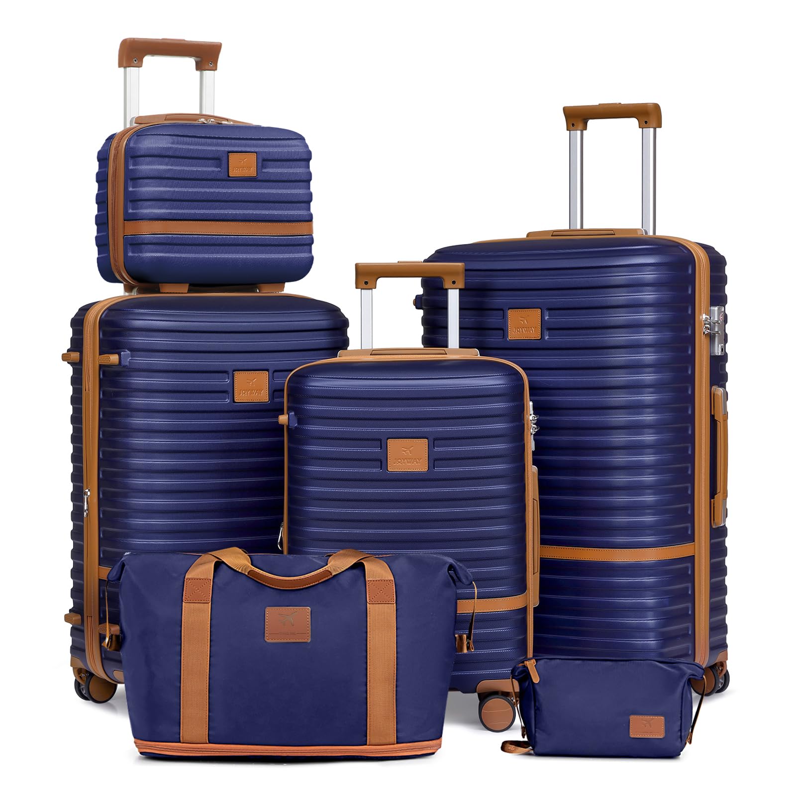 Amazon.com | Joyway Luggage Set 3 Piece Suitcase Sets with Spinner ...